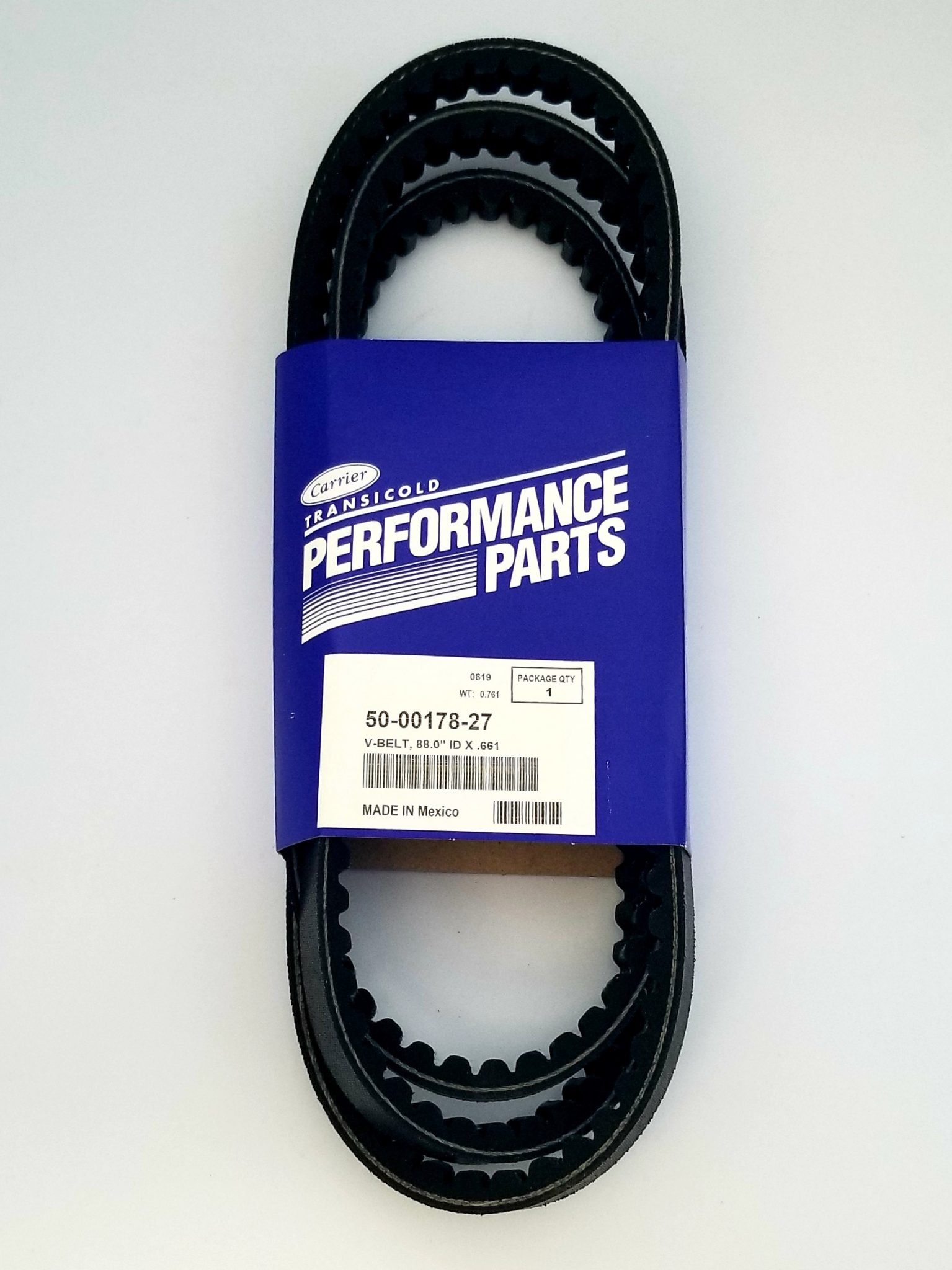 OEM CARRIER TRANSICOLD CONDENSER FAN BELT (FAN SHAFT) MODEL X4 50-00178 ...