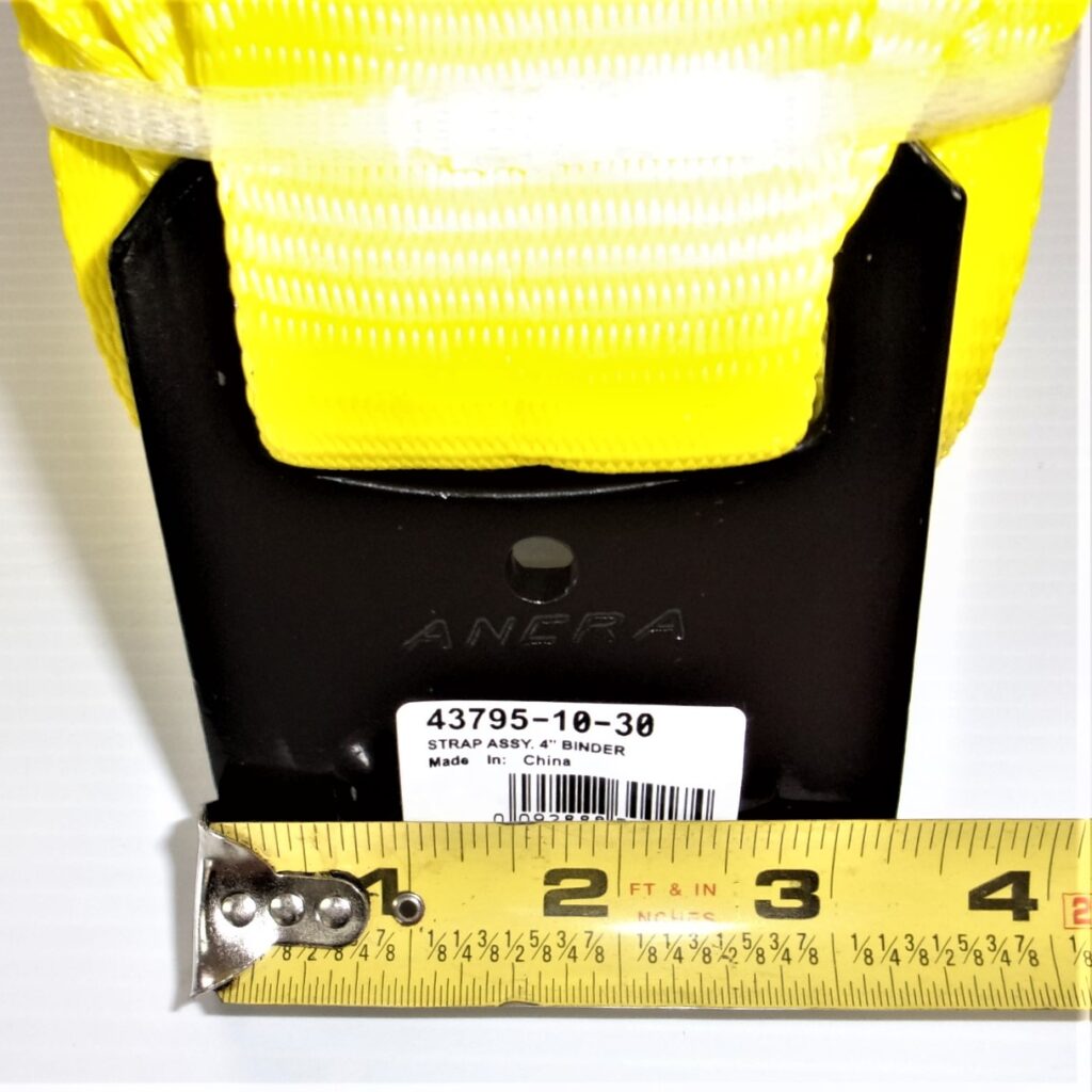 10 PACK OF ANCRA 4" X 30' FLAT HOOK WINCH STRAP 43795-10-30 - ILoca