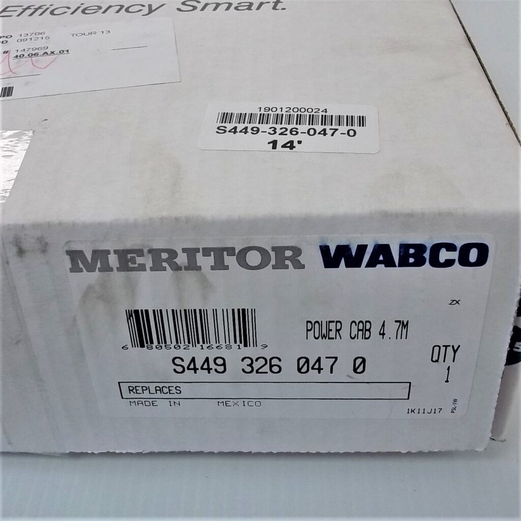 Wabco ECU Power Cable 4.7M/14.0' S449-326-047-0 - ILoca