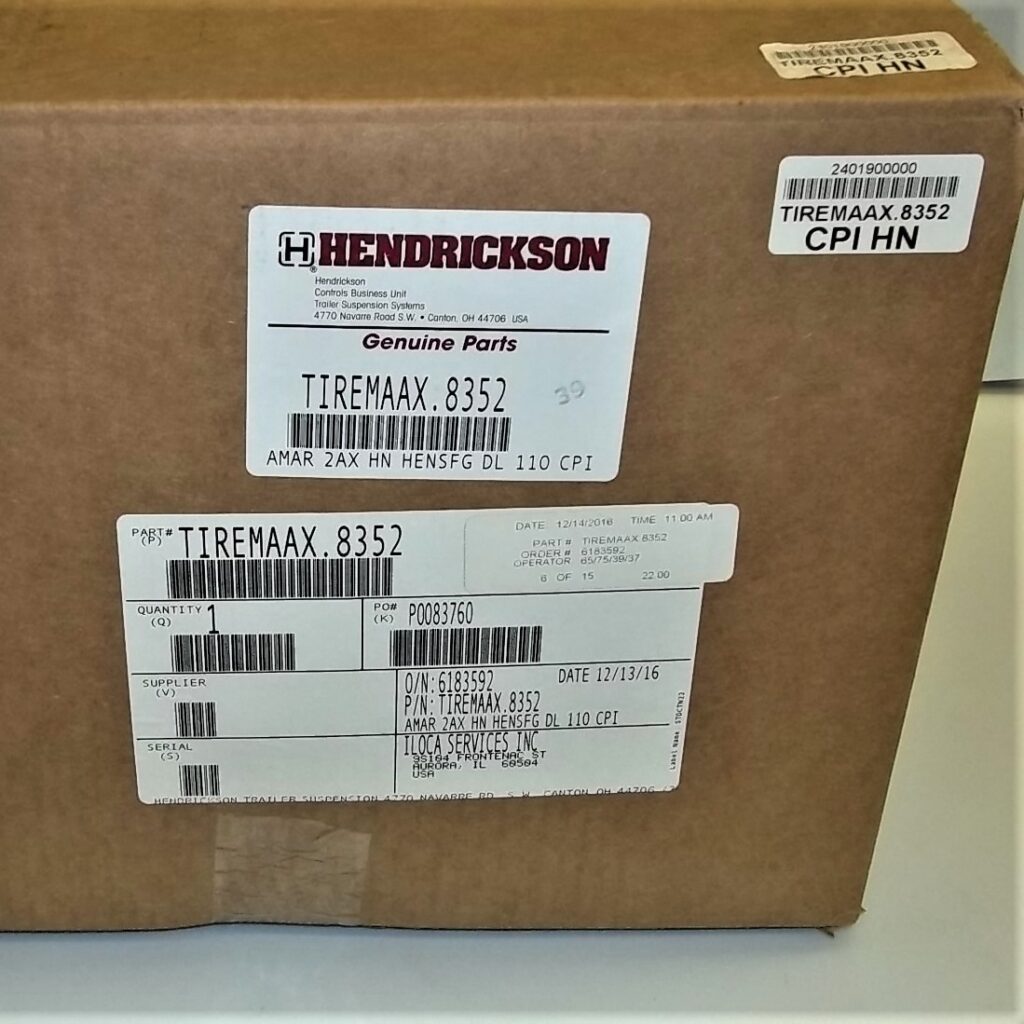 Hendrickson Tiremaax Inflation Kit 110PSI HN.8352 | ILoca Services, Inc.