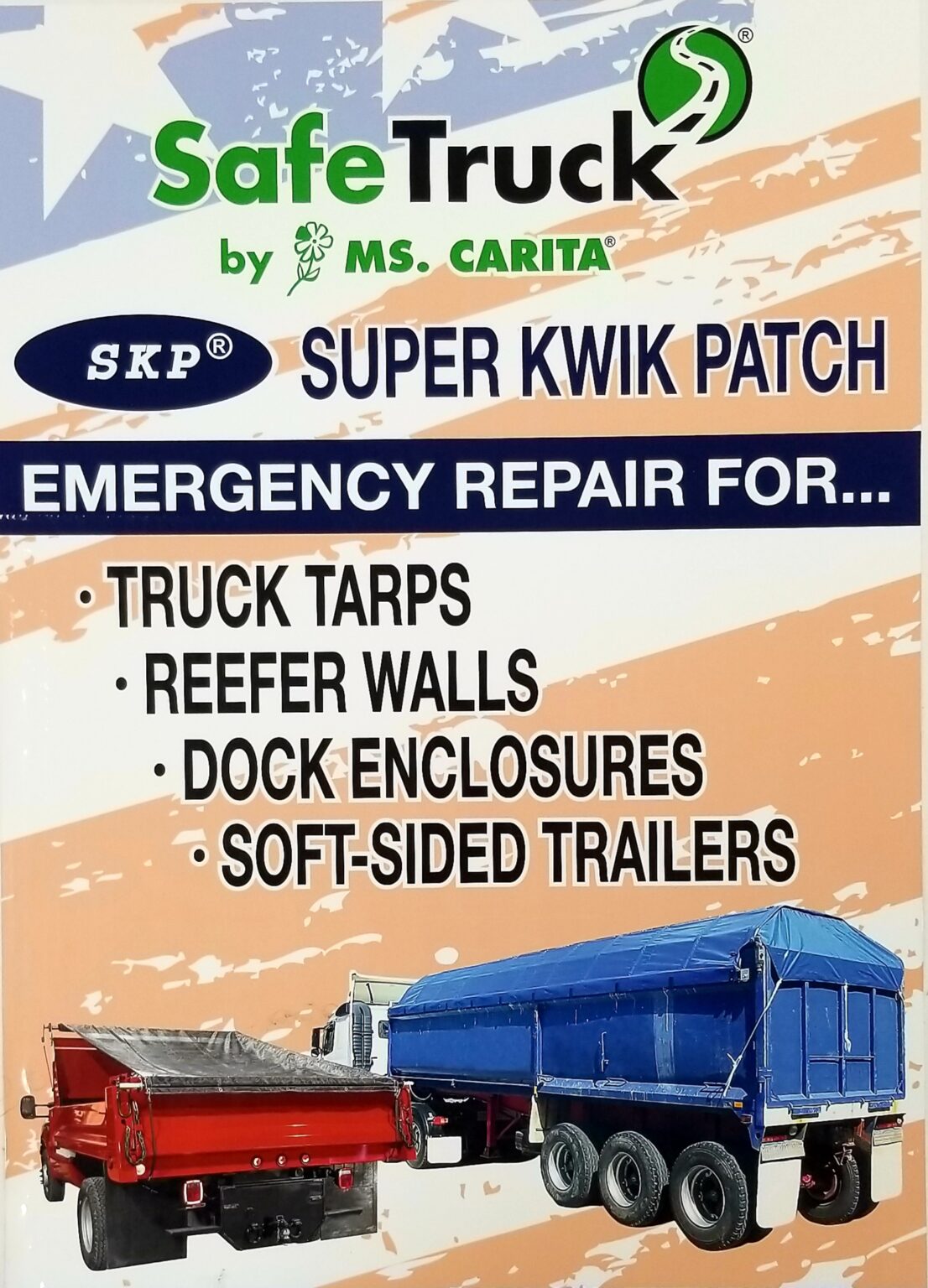 Super Kwik Patch – Emergency Repair Kit 6″ x 5′ SKP303 White - ILoca