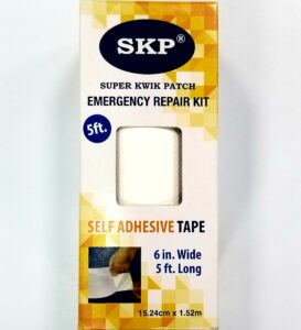 Super Kwik Patch – Emergency Repair Kit 6″ x 5′ SKP303 White - ILoca