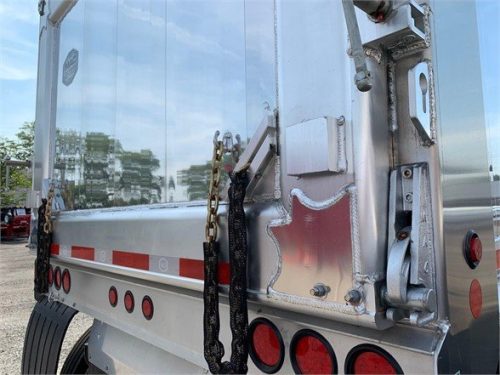 2026 MAC TRAILER MFG NEW 24FT ALUMINUM DUMP, TOP HINGE DOOR - ILoca